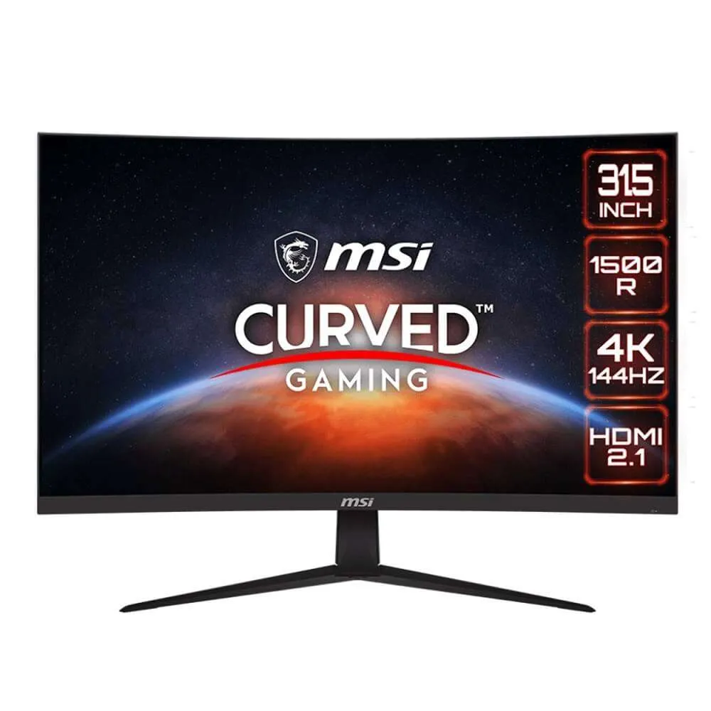 MSI 31.5" G321CU UHD Curved Gaming Monitor | SmarTech Computer Solutions